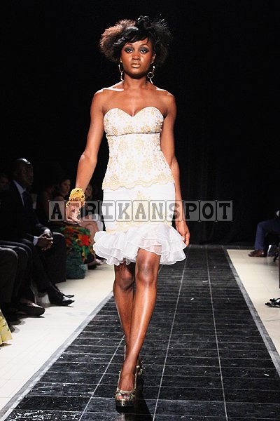 Frank Osodi's House of Bunor at the Africa Fashion Week NY