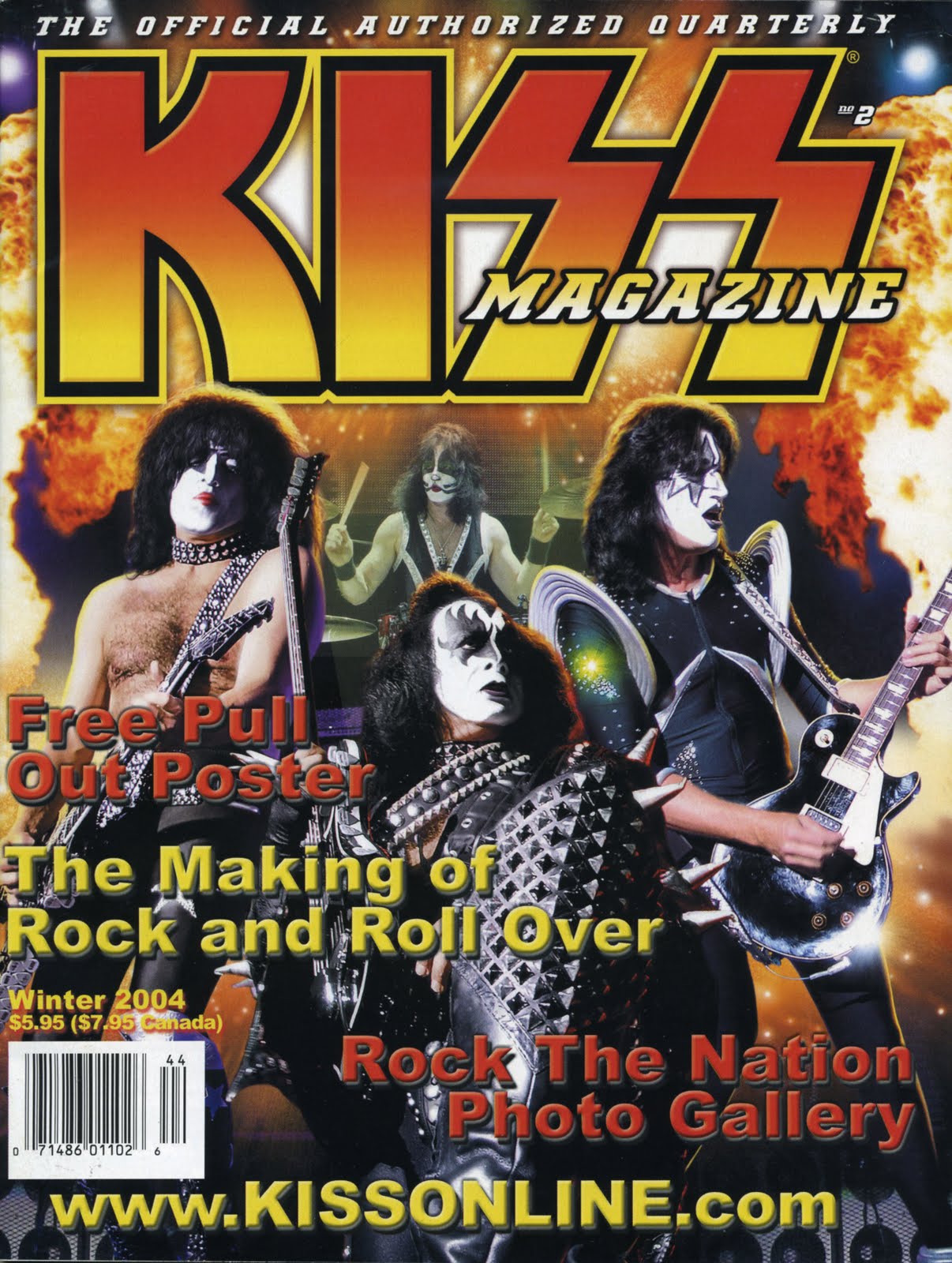 Kiss quality scans: KISS MAGAZINE Vol. 2 (2004) USA