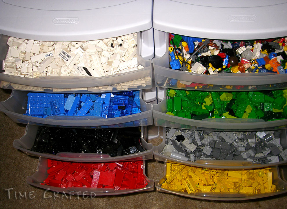 Time Crafted: From Lego Landslide to Organized!