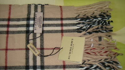 YTShopper's Blog: Burberry Checkers Cashmere Shawl - Camel