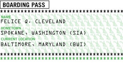 Boarding Pass – Felice Cleveland | Prêt à Voyager