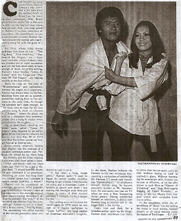 BAMBOO GODS AND BIONIC BOYS: Ramon Zamora article (1974)