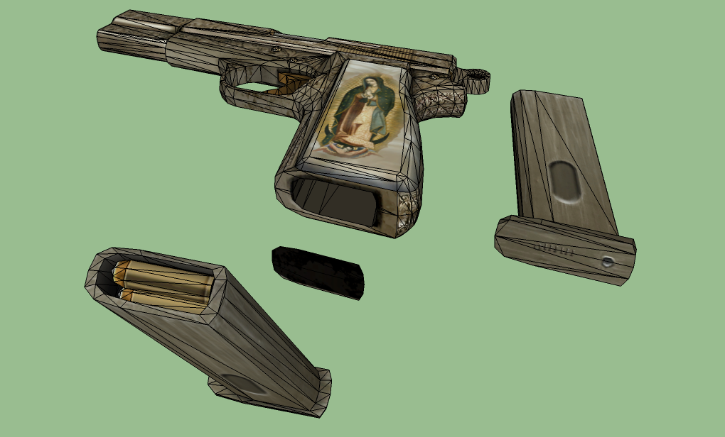 Evans Papercraft Blog: Maria Gun Update