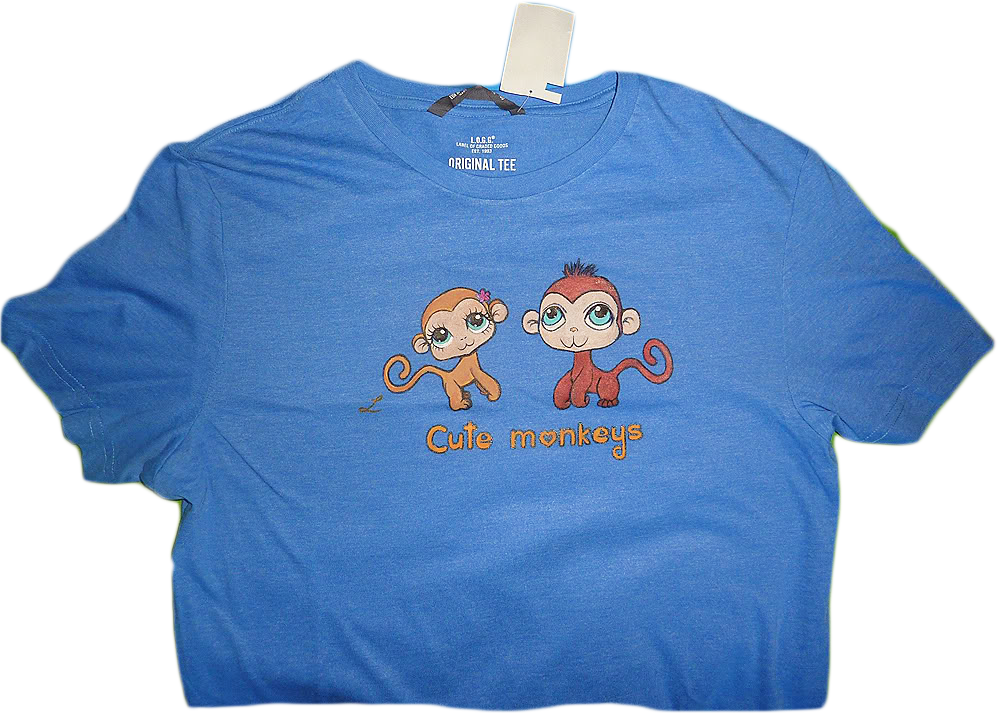 Milady's Corner: Camiseta monitos
