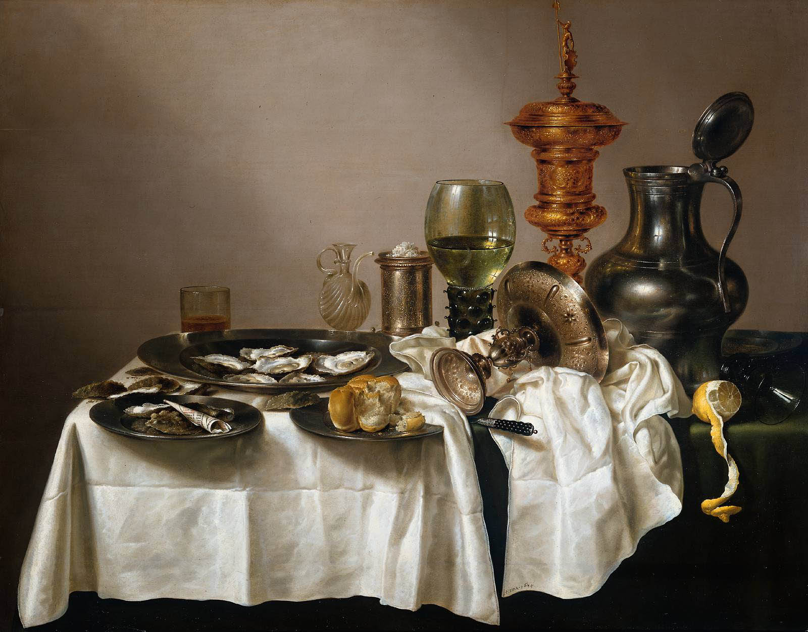 Les étoiles d'ArtLubie: LES NATURES MORTES DE WILLEM CLAESZOON HEDA