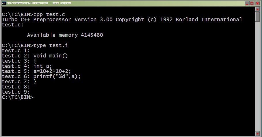 C Programming Interview Questions And Answers Preprocessor Definitions And Directive In C