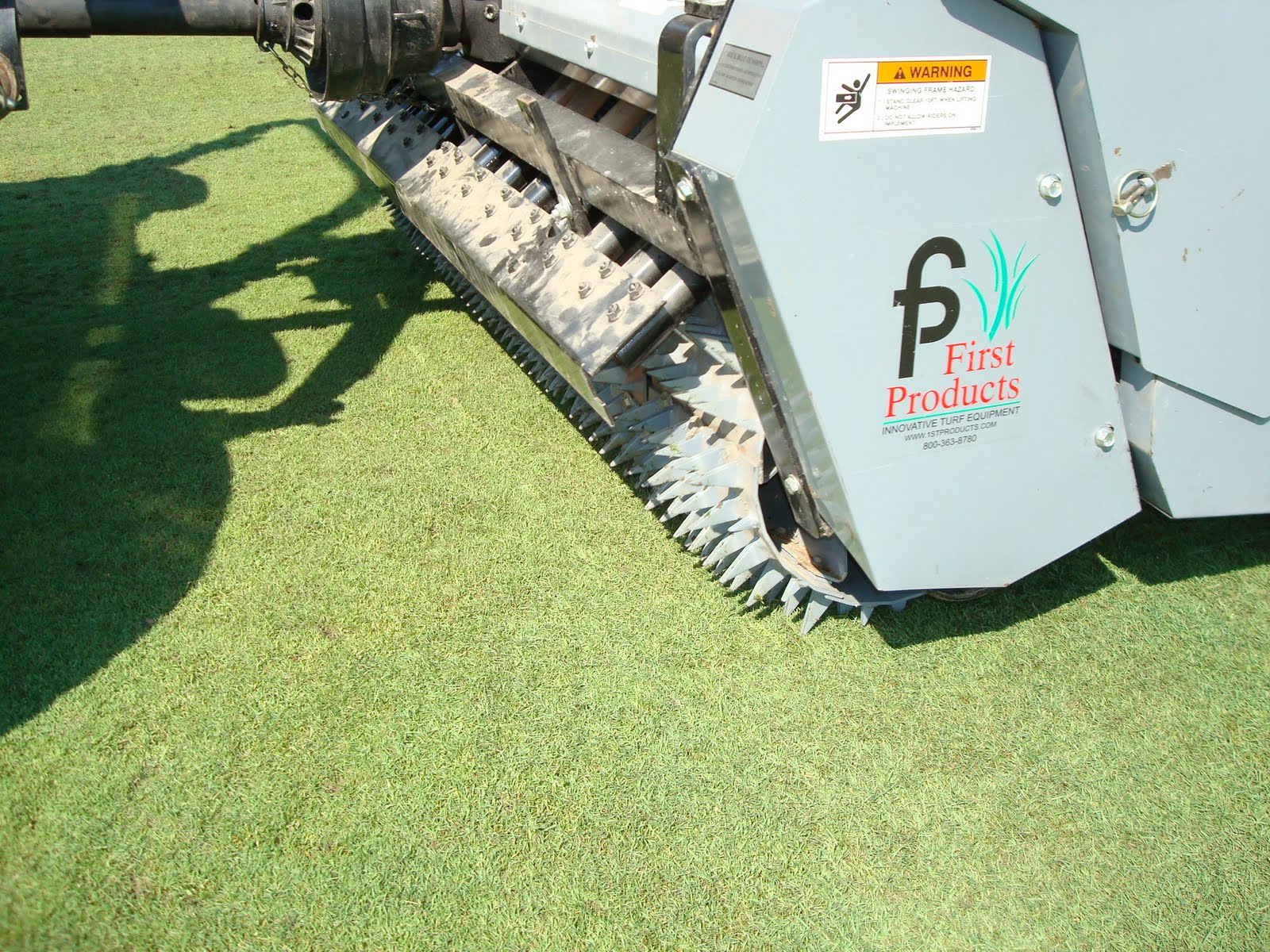 cheesehead roadie talkin turf: First Products, AERA-vator Seeder with ...