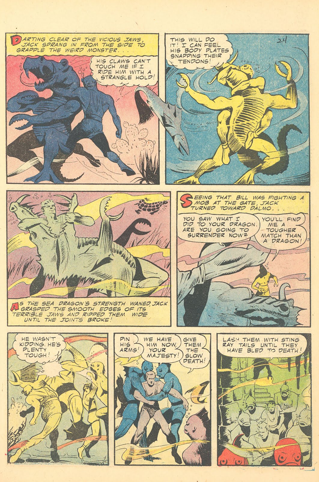 The Comic Book Catacombs: "Peril Haunts the Depths" (St. John;1953)