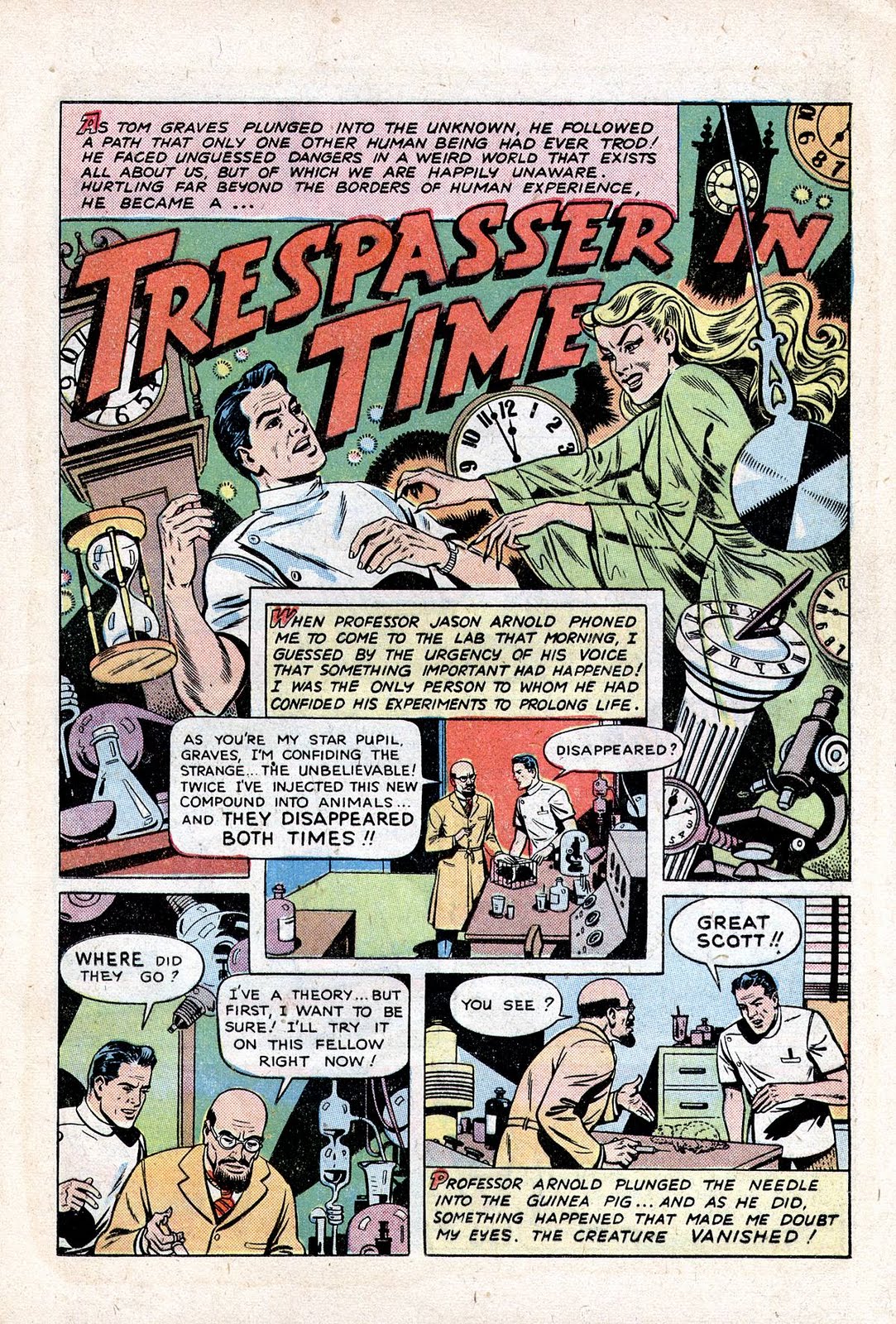 The Comic Book Catacombs: Science Fiction/Double Feature Presents: "A ...