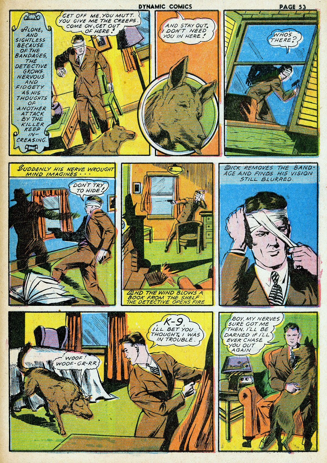 The Comic Book Catacombs: K-9 (Chesler;1941)