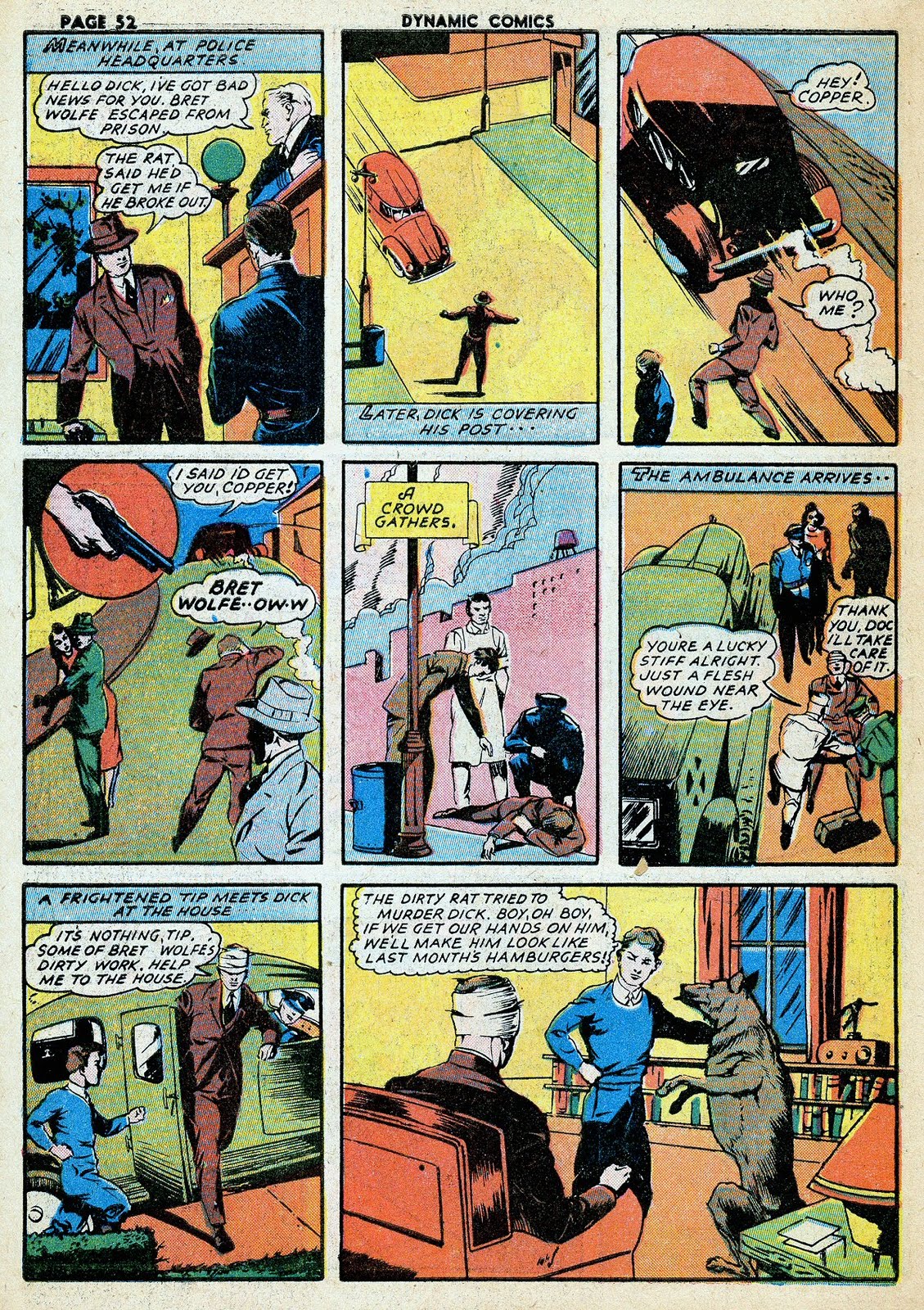 The Comic Book Catacombs: K-9 (Chesler;1941)