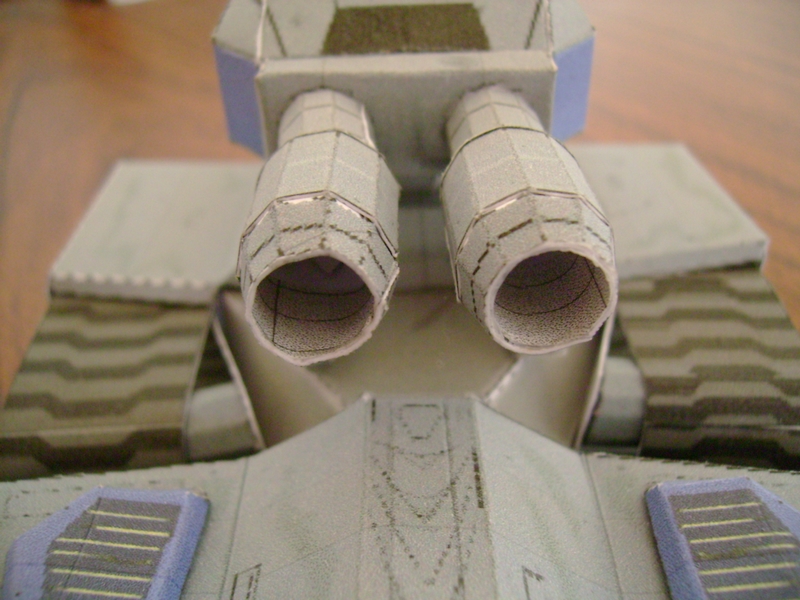 Elias paper models: Siege Tank ( StarCraft )