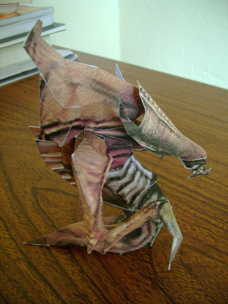 Elias paper models: Hydralisk ( StarCraft )