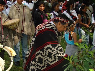 Historia de la Araucanía: Las ceremonias mapuches.