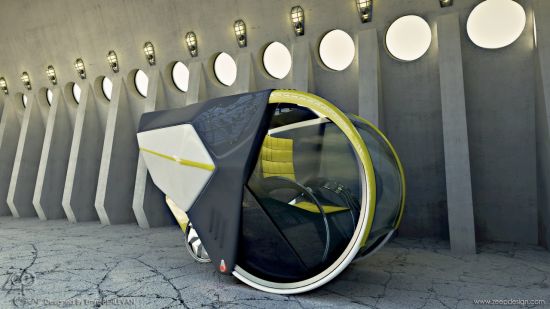 Unrealistic Future: ZEEP Design’s Helicopter Car