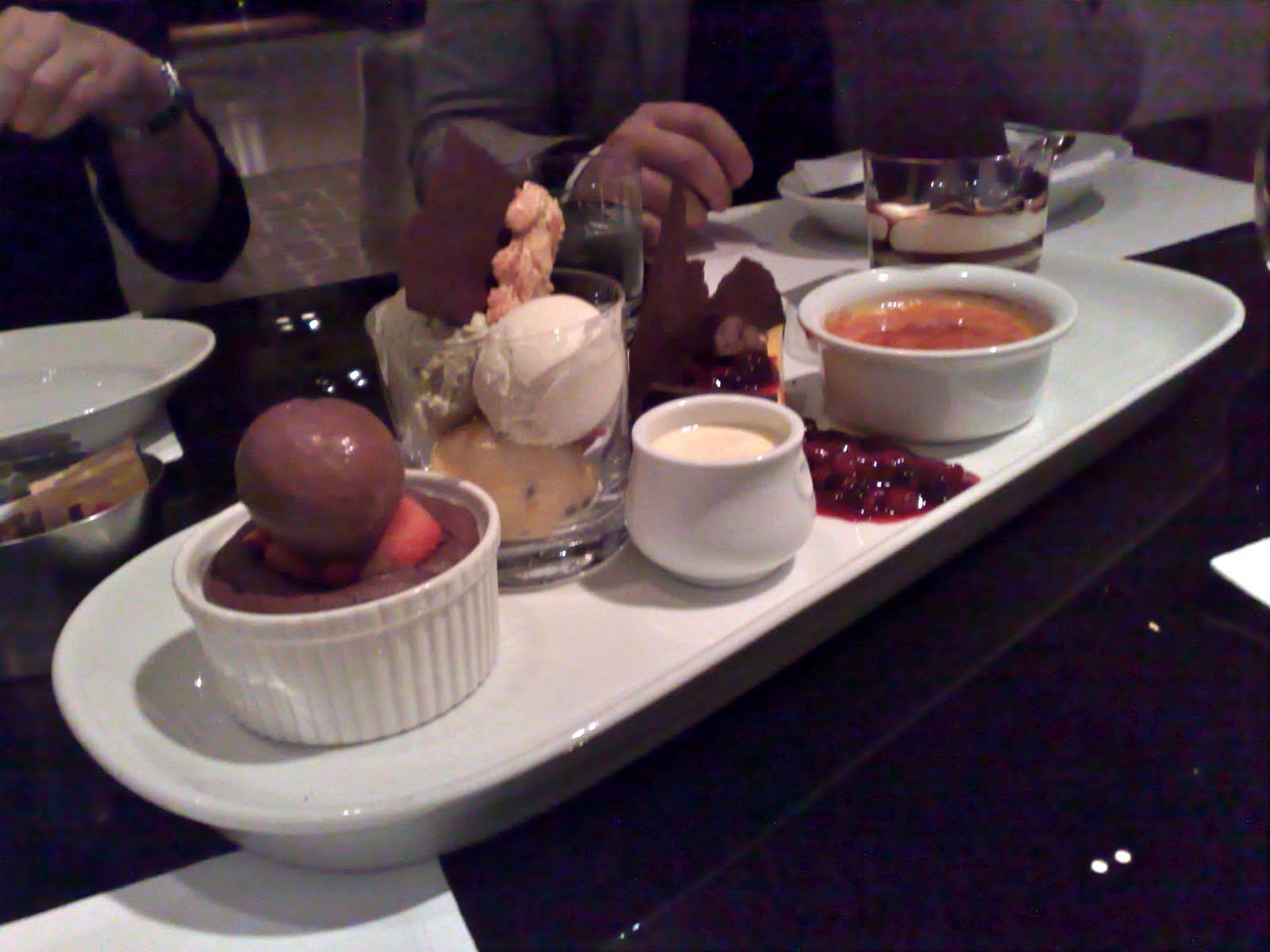 Divine Dessert Sampler at Grand Hyatt Melbourne