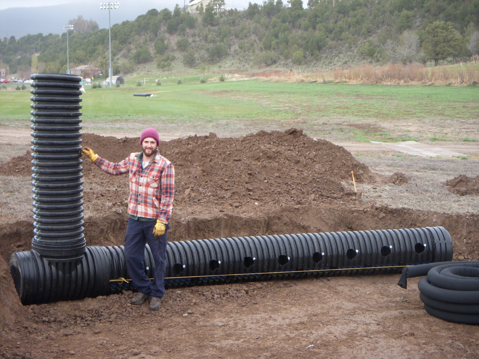 RFHS Greenhouse and Gardens: Climate Battery Construction - Volunteer ...