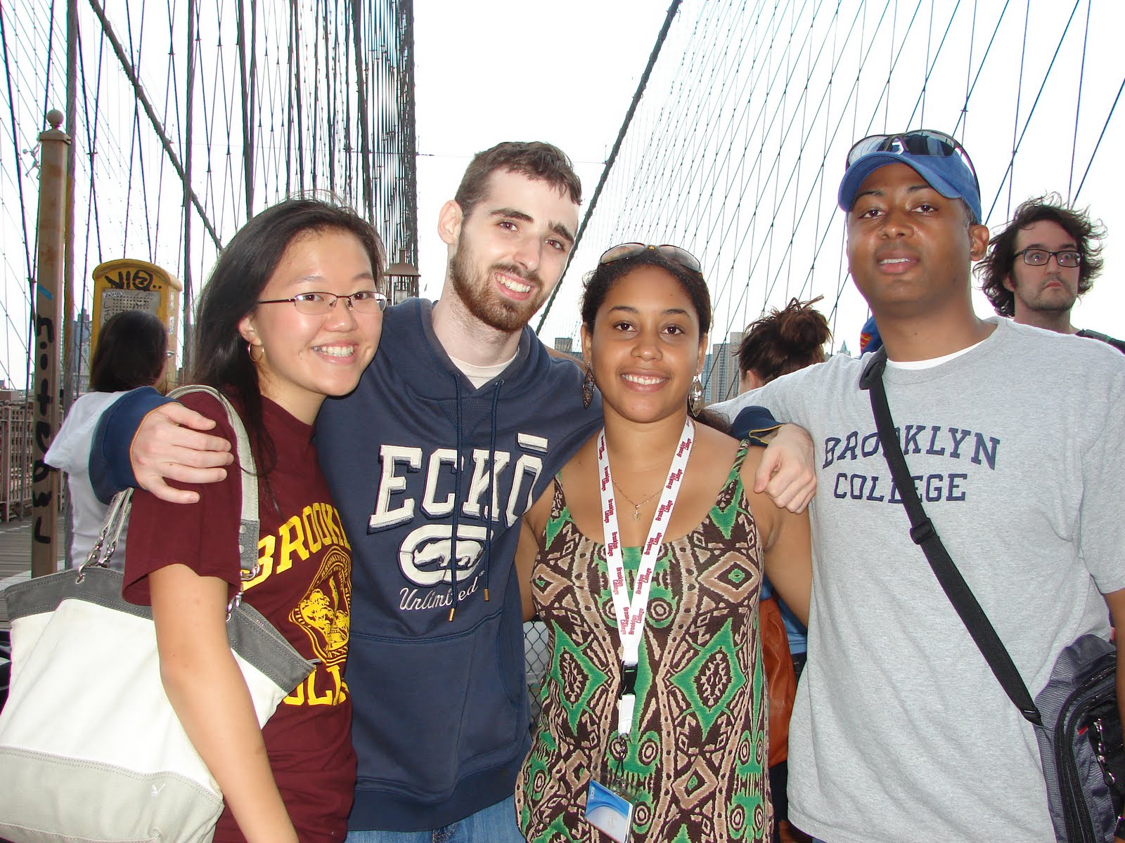 BC Rez Life: Brooklyn College Rez Life Walks the Brooklyn Bridge