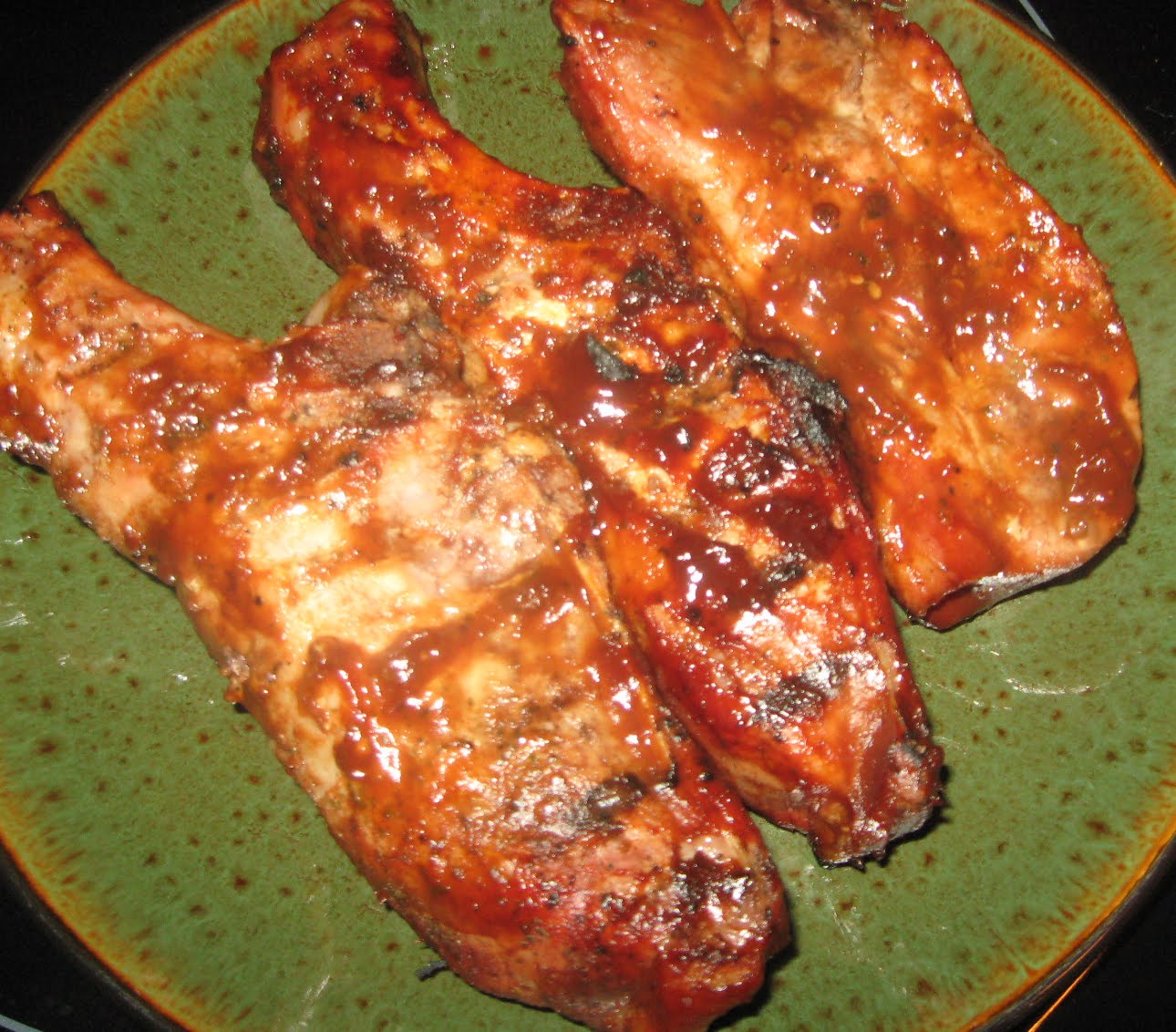 Barbecue Master: Grilled Country BBQ Ribs with Nephew's Cherry'Potle Sauce