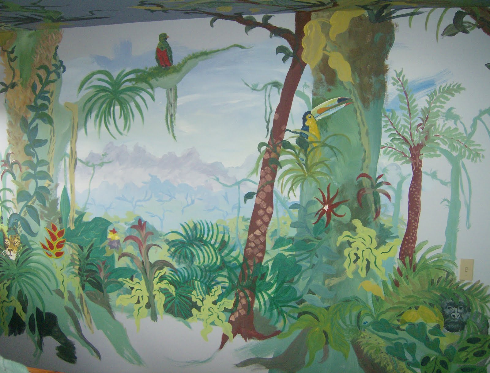 Homegrown Murals: Rainforest Mural