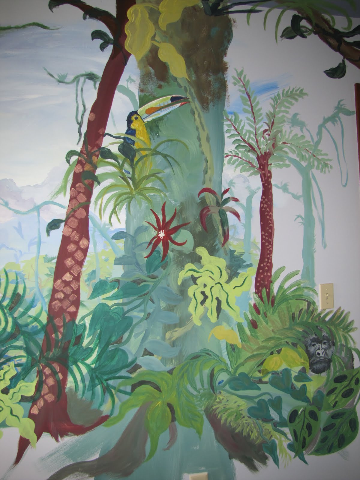 Homegrown Murals: Rainforest Mural