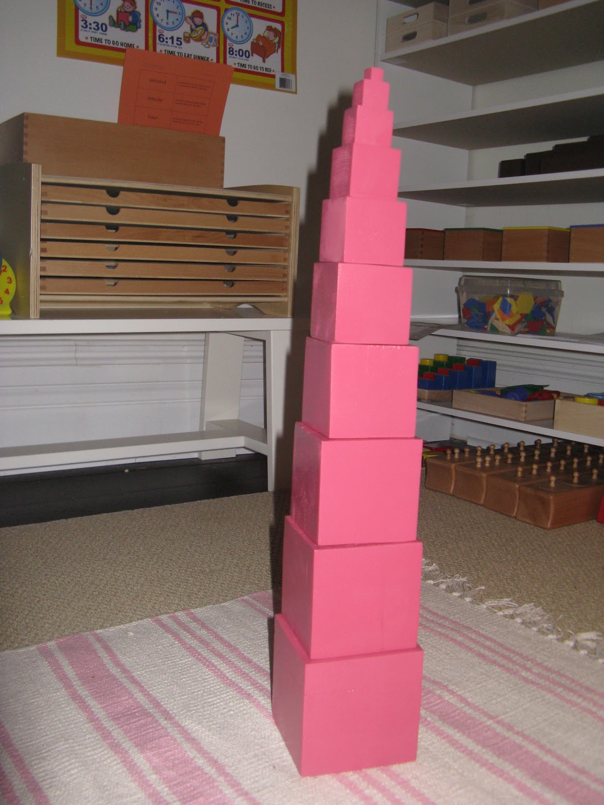 The Broad or Brown Stair, Pink Tower & Extension work - "Making ...