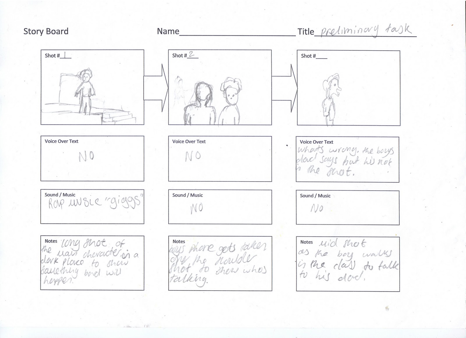 AS MEDIA FILM UNIT: storyboards/Animatics