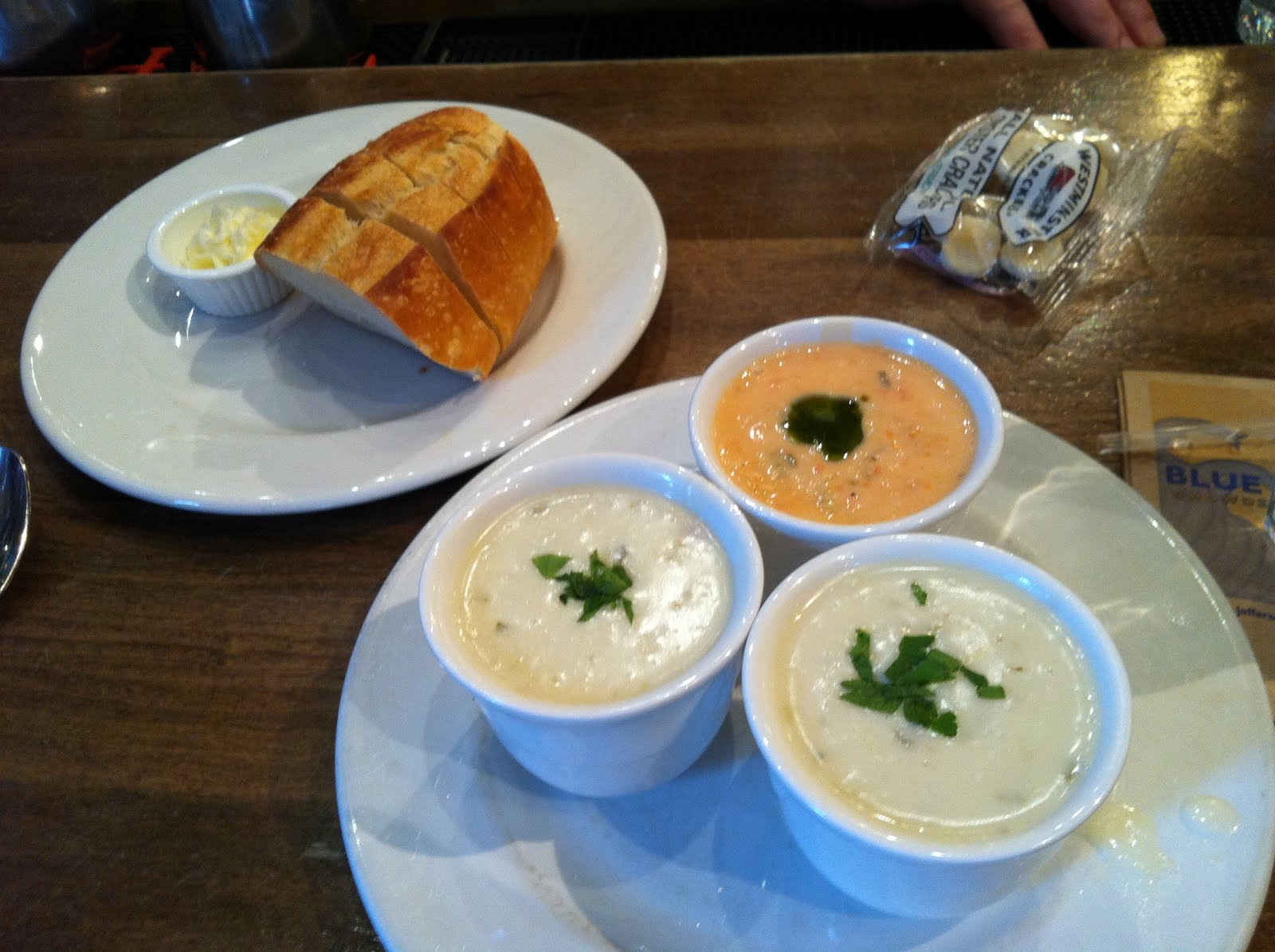 New England & California Clam Chowder ~ FoodSherpas.com