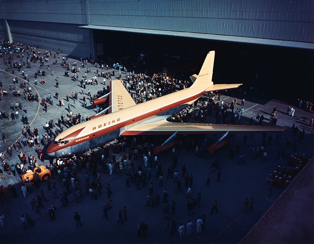 Cultura Aeronáutica: Boeing Dash 80: o ancestral de todos os jatos ...