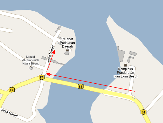 Driving from KL to Kuala Besut: Kuala Terengganu to Kuala Besut