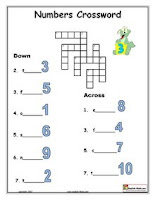 ANGLIČTINA: Číslice 1-10: křížovka
