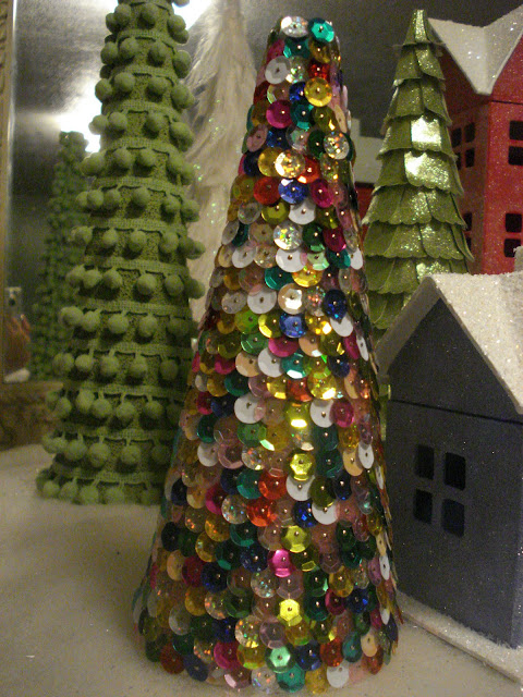 Bee In My Bonnet: My Christmas Village and a tutorial on how I made my ...