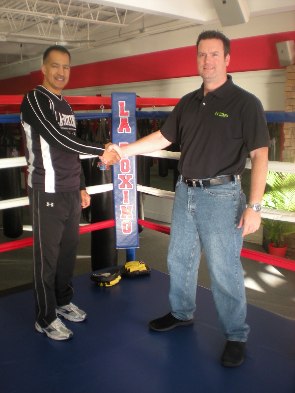 KDF Blog -: KDF Steps Into the Ring with LA Boxing