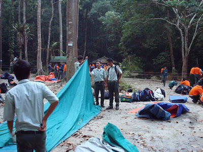 Ekspedisi SMIAAG: xpdc gunung angsi:Tapak Perkhemahan