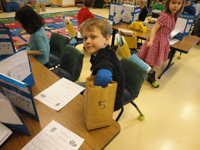 A Place Called Kindergarten: Solid Shapes Guessing Bags