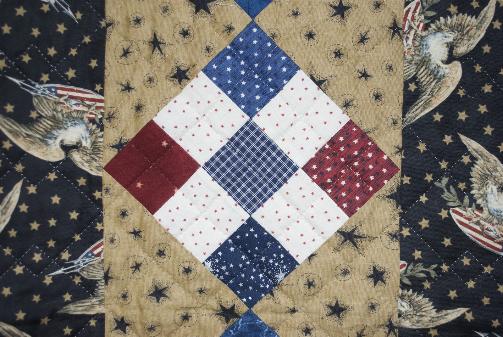 Oregon Quilt Project: Two Patriotic Quilts