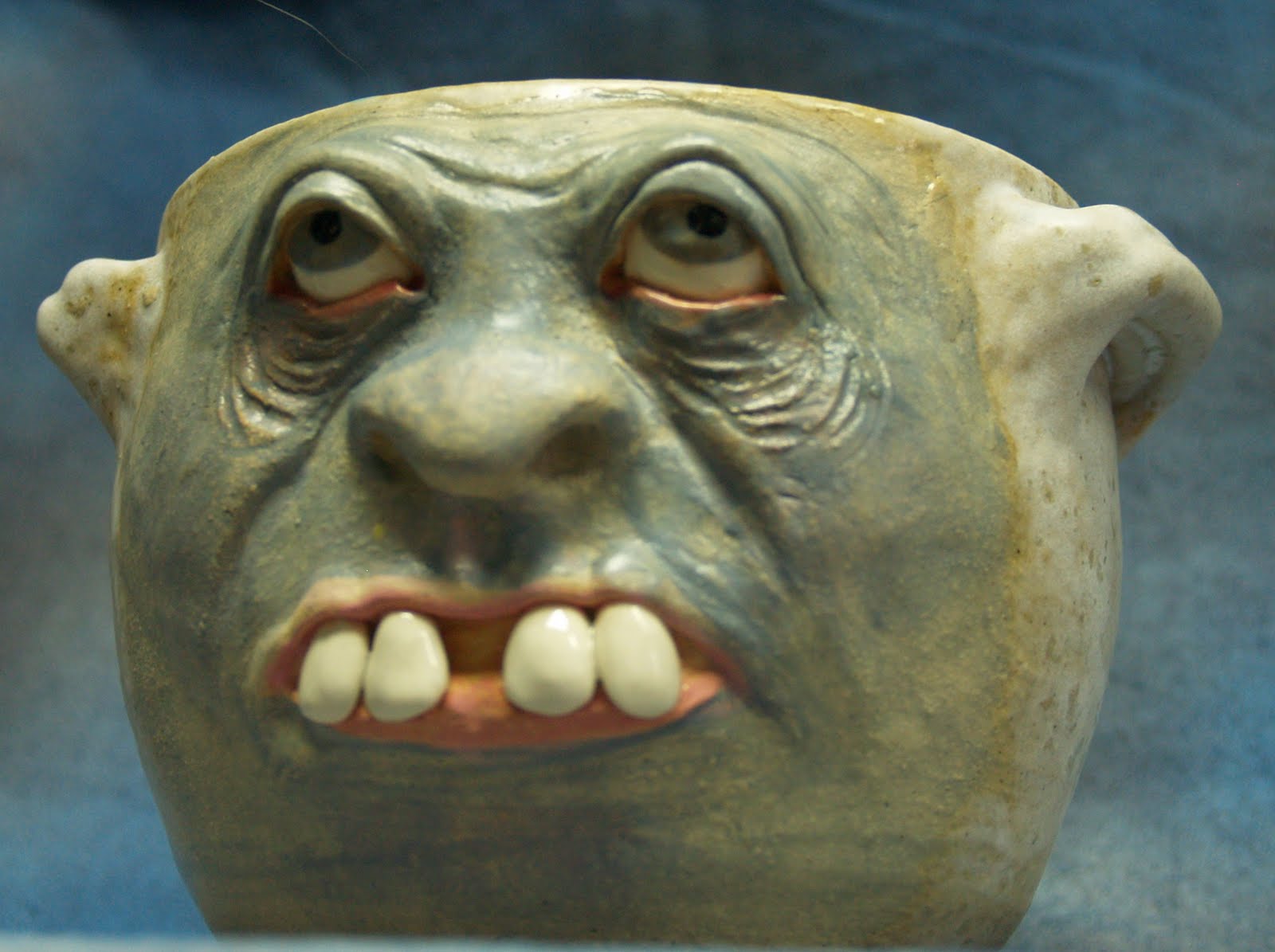 The Art of Lucky Stradley: My son says that I make ugly mugs and face ...