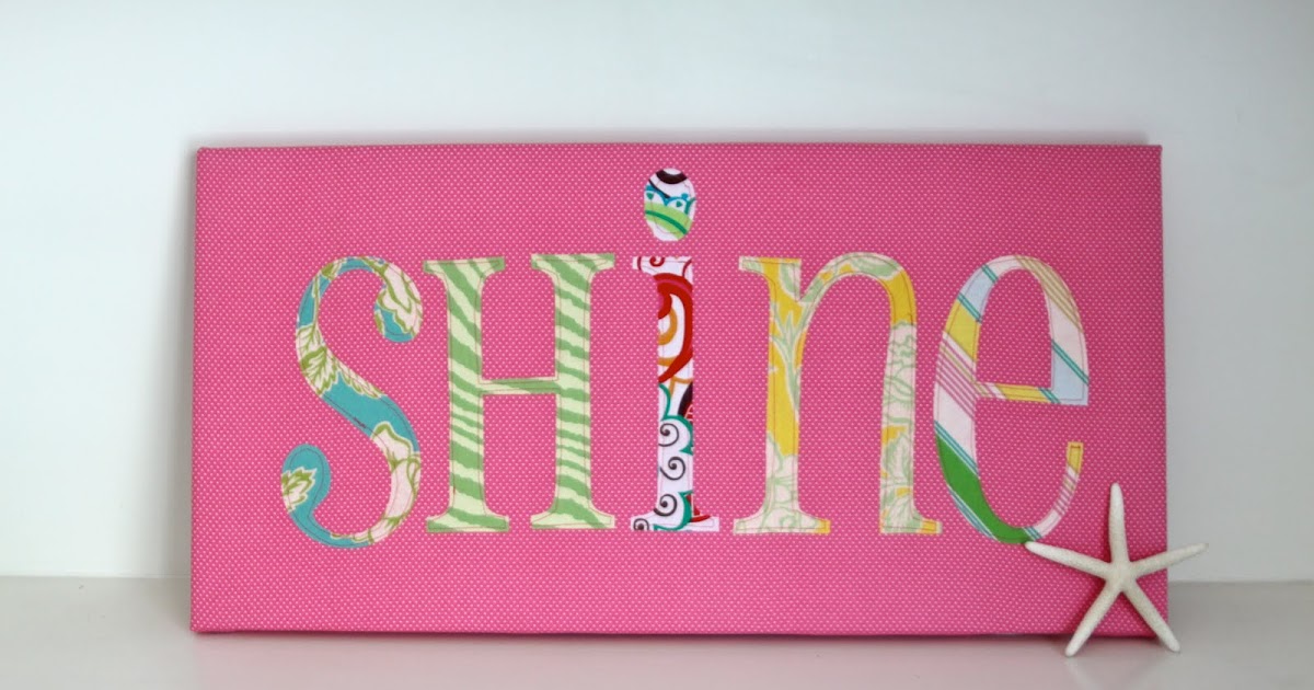 one word canvas tutorial | Joy's Hope