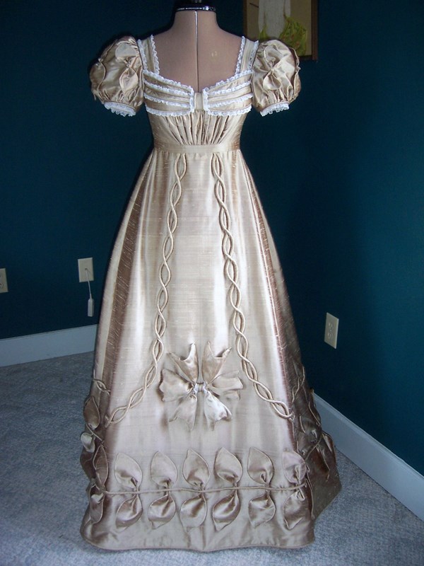 Chantal's Studio: 1820 Ball Gown Reproduction