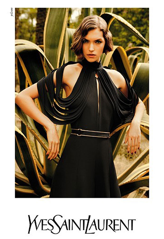 F loves Fashion: Yves Saint Laurent S/S '11 campaign-Preview