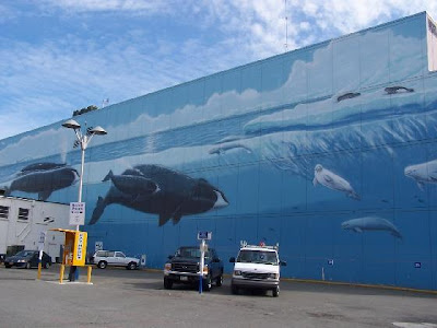 I've Been Everywhere . . .: Wyland Whale Mural, Anchorage, Alaska