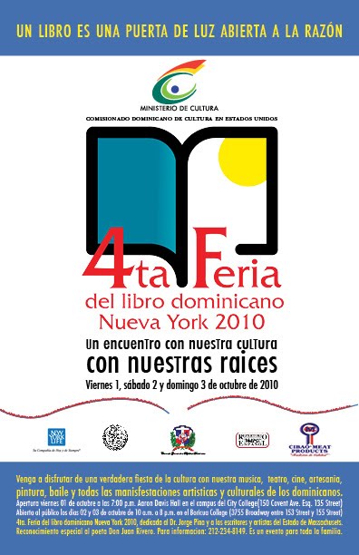 .: Comisionado de la Cultura de Nueva York Celebrará la 4ta. Feria del Libro Dominicano en la ...