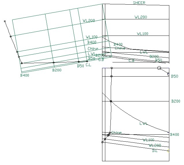 Build it!: Lofting - 4.Angled Flat Transom