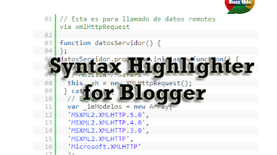 How To Add Syntax Highlighter for Blogger/Blogspot