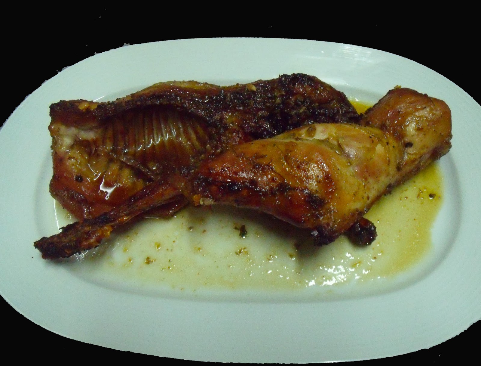 ENCINAS MENU: CONEJO ASADO