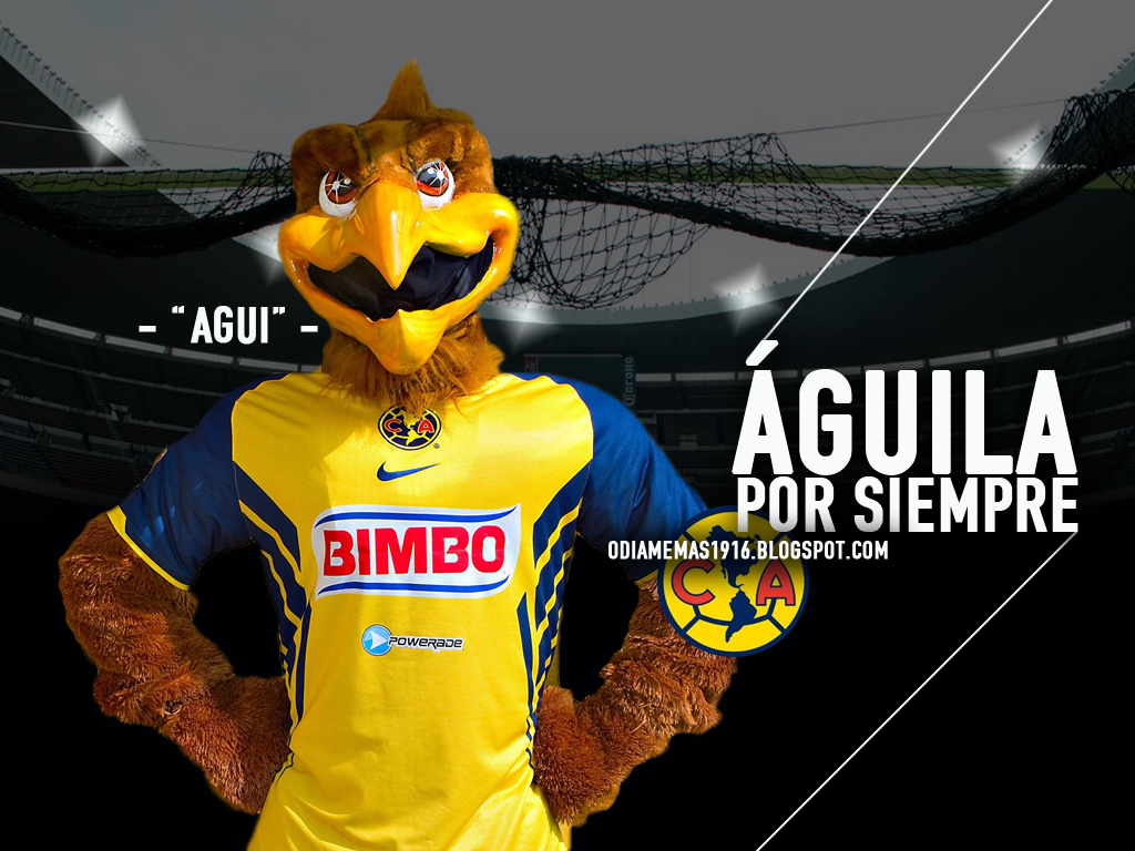 CLUB AMÉRICA :::: Águila por Siempre - Nuestra Mascota "Agui" - Club ...