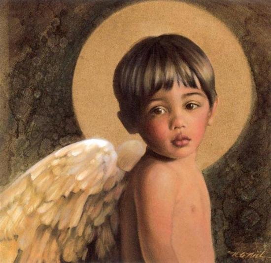 Little boy angels