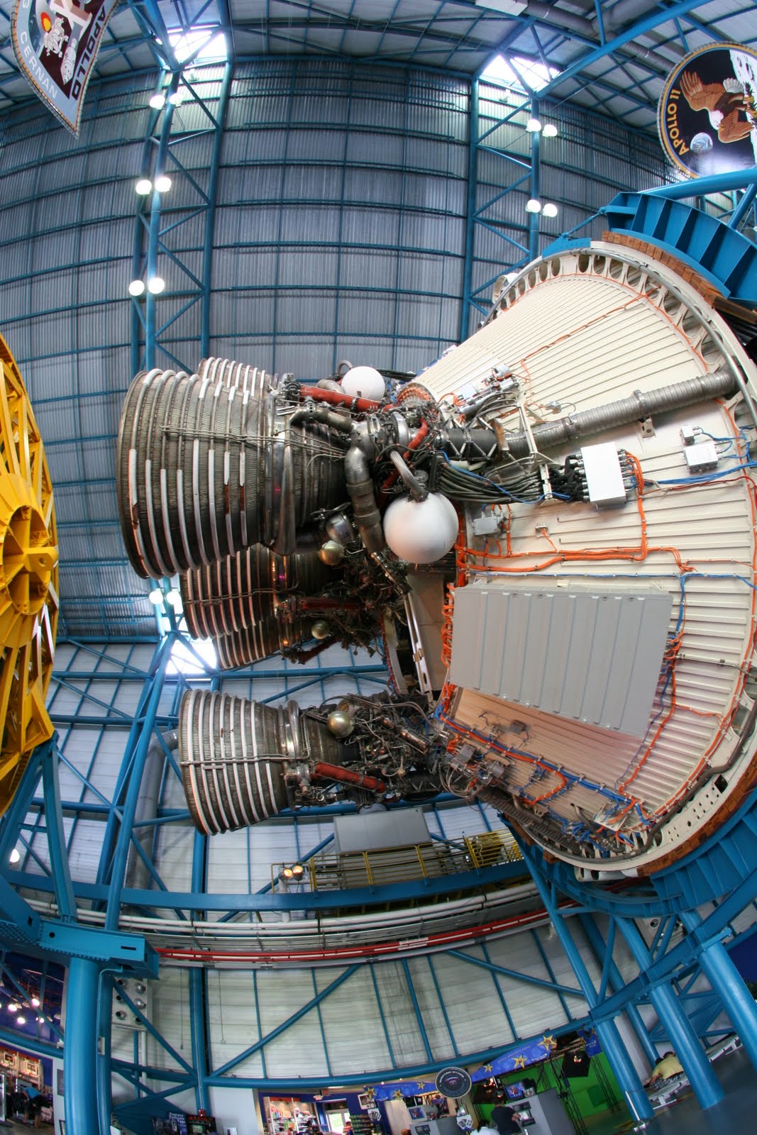 Pictures of my Universe: The 5 S-II J-2 power plants