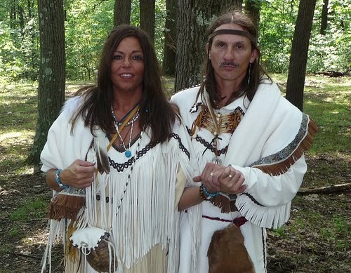 Travel with a Beveridge: A Cherokee-style wedding in the woods.