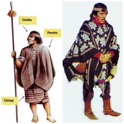 Información Pueblo Mapuche: Vestimenta Hombre Mapuche